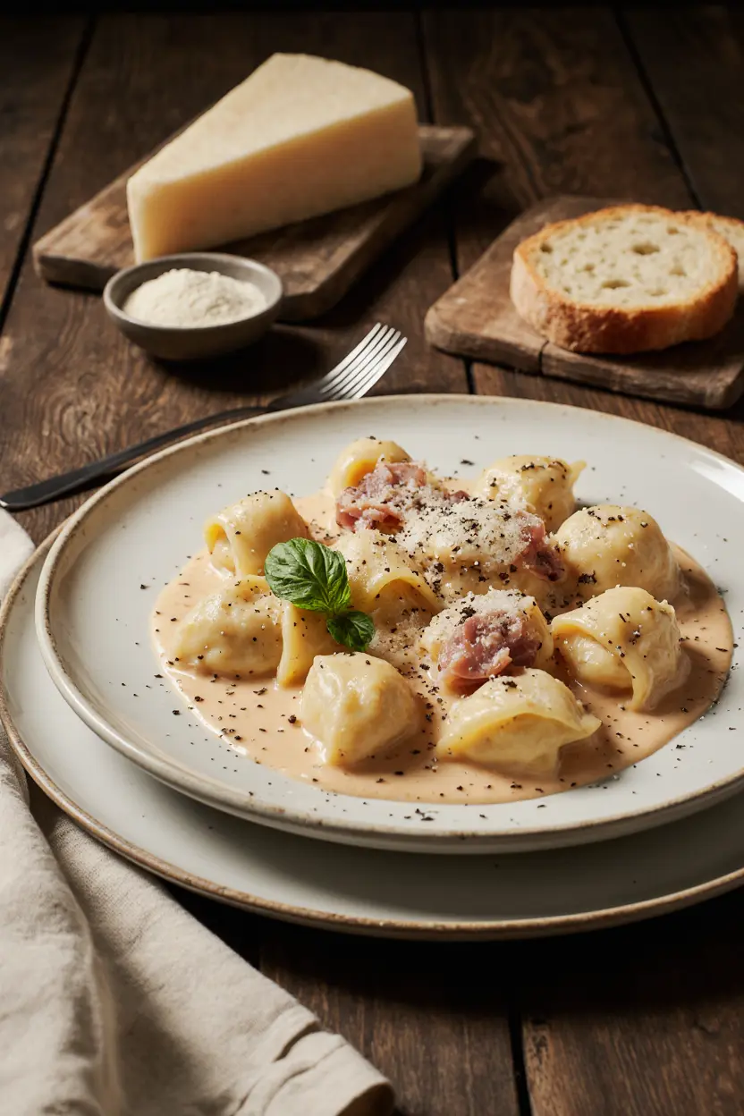 tortellini alla panna | original & cremig